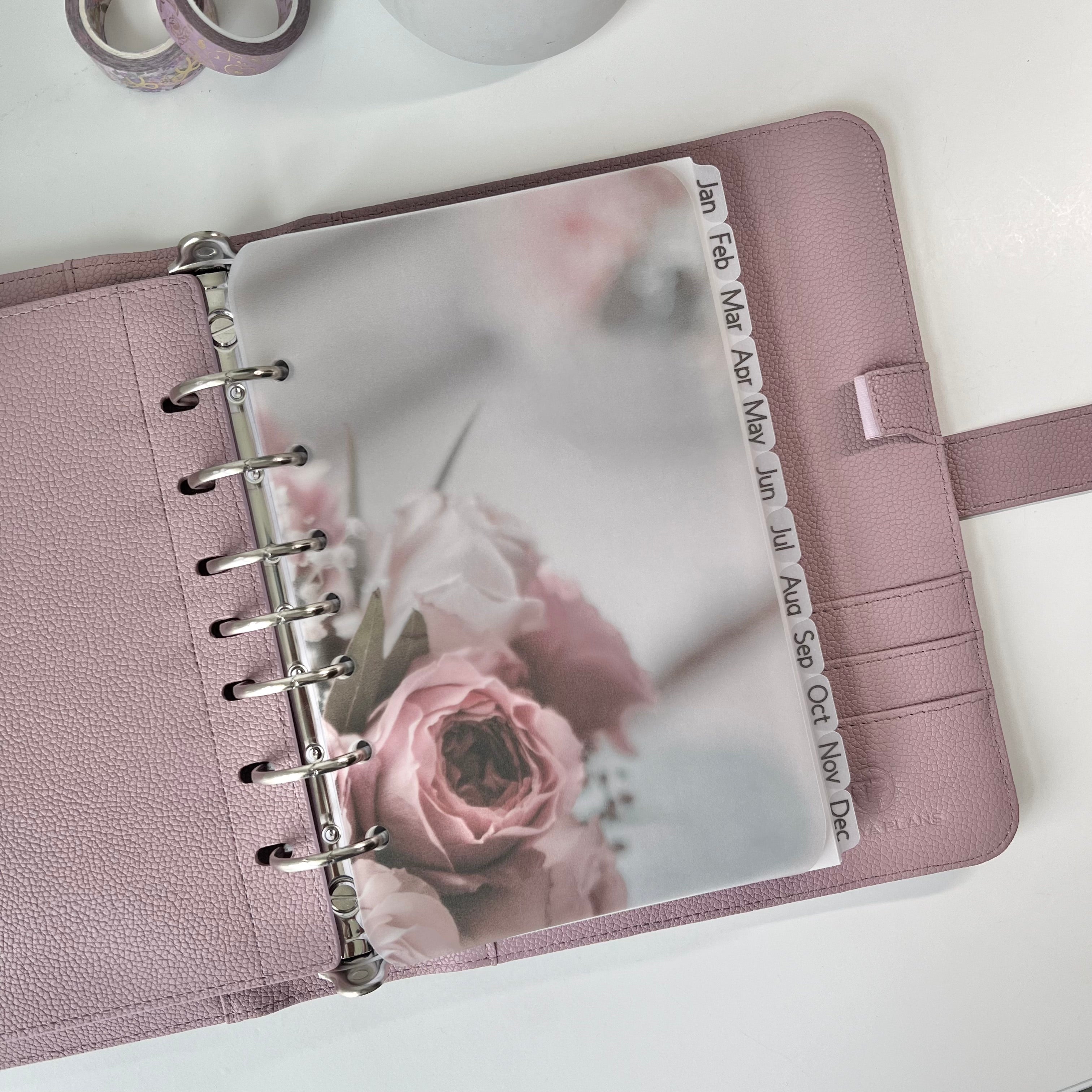 Rose Vellum Dashboard – TonyaPlans