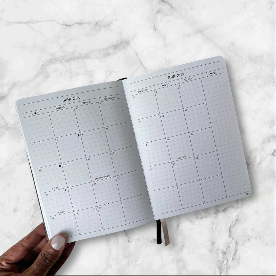 2026 B6 Weekly Sewn-Bound Planner | Tonya Plans – TonyaPlans