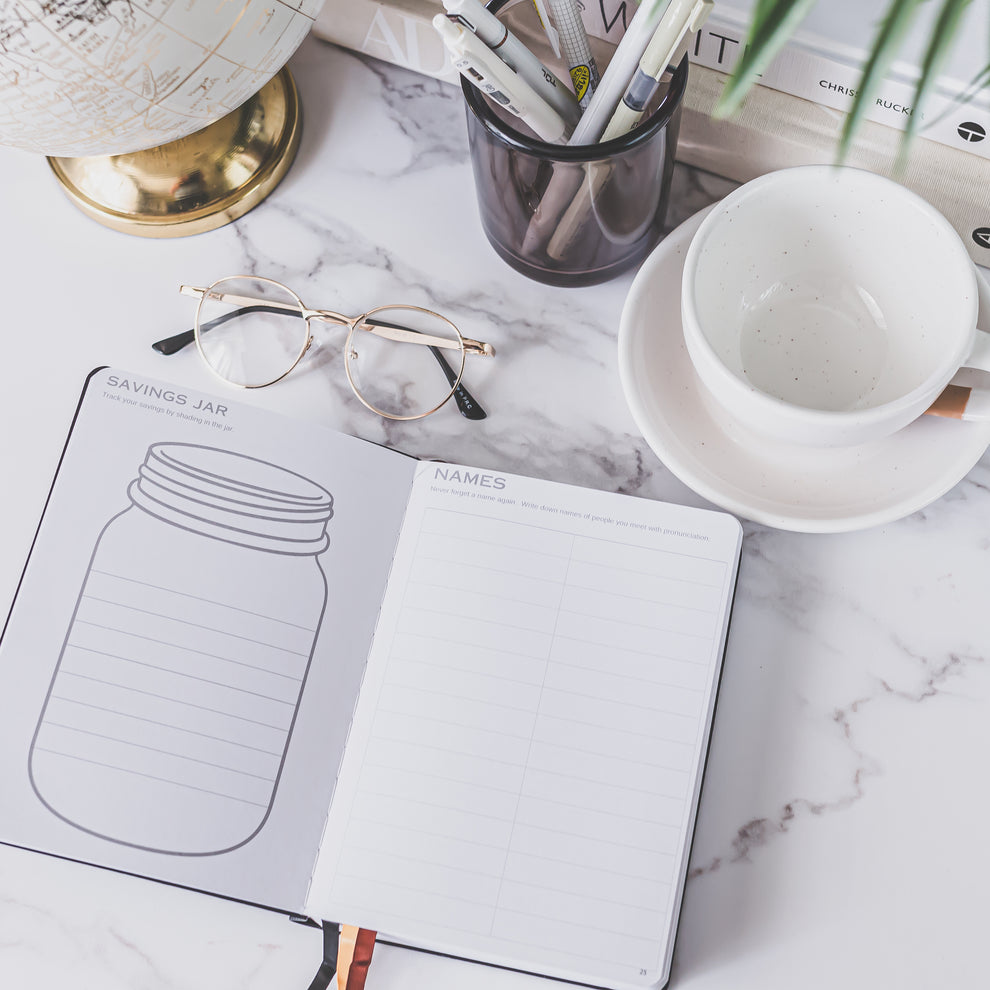 Undated B6 Weekly Daily Sewn-Bound Planner | Tonya Plans – TonyaPlans