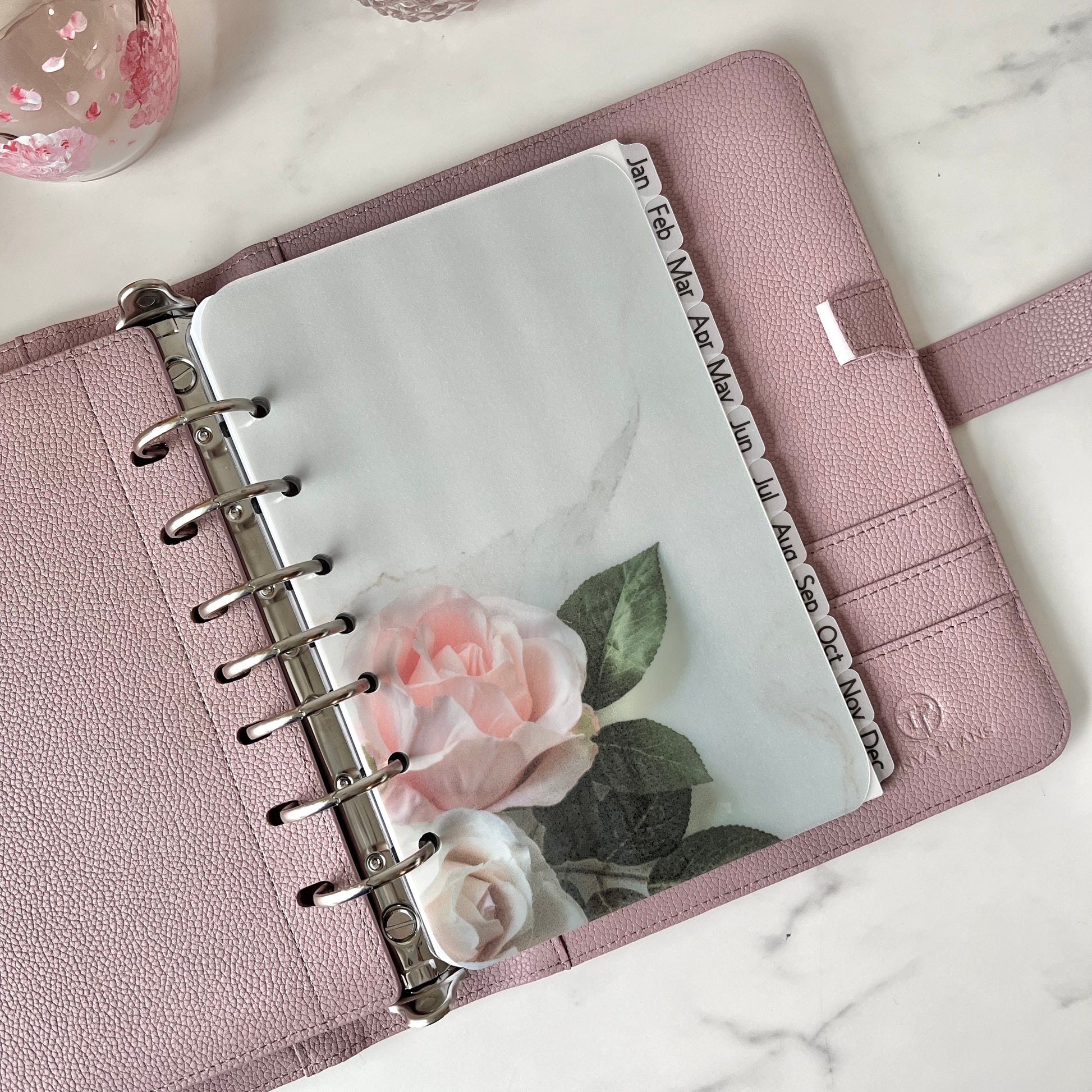 Vellum - Pink Rose – TonyaPlans